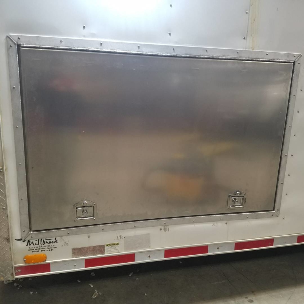 Commercial Job Trailer Customization - Alaska Alloy