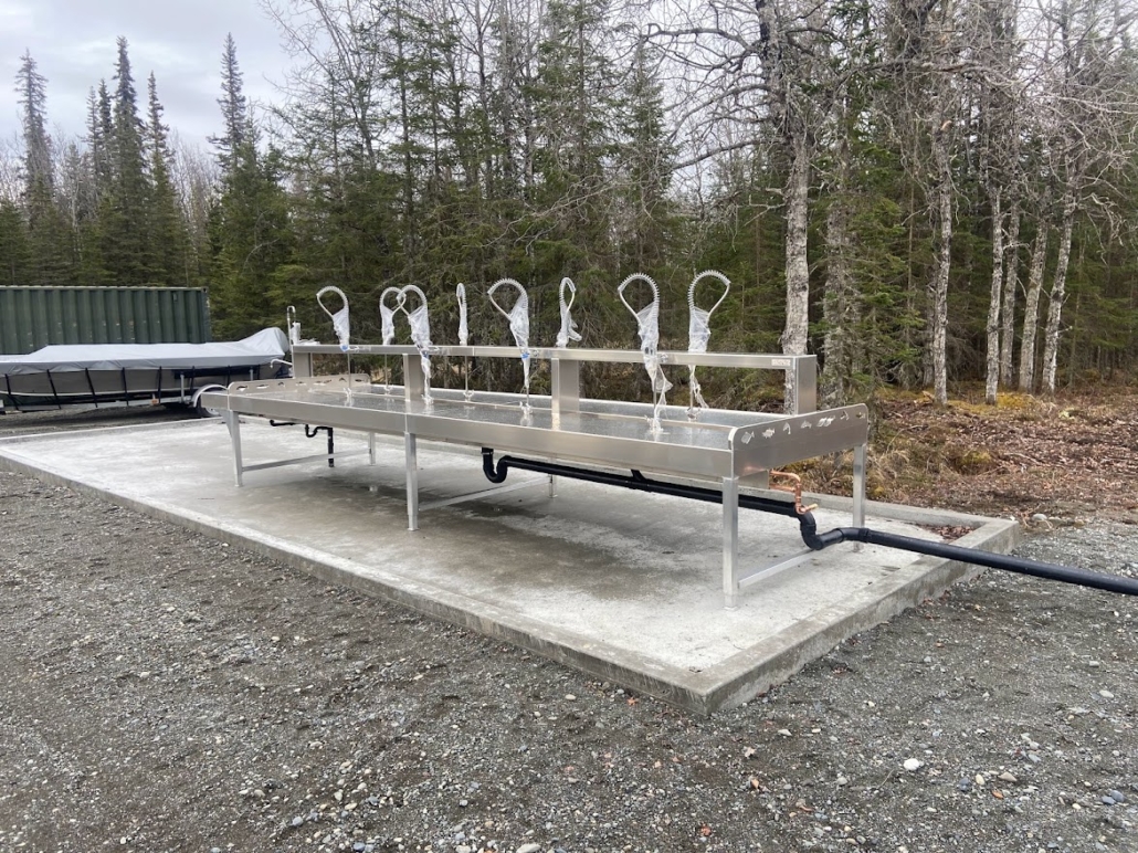 20' Personal Fish Processing Table - Alaska Alloy